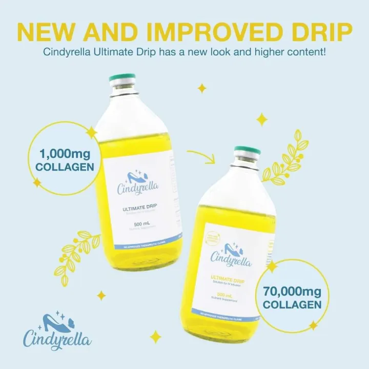 Cindyrella Ageless Collagen 500ml with Drip Set | Lazada PH