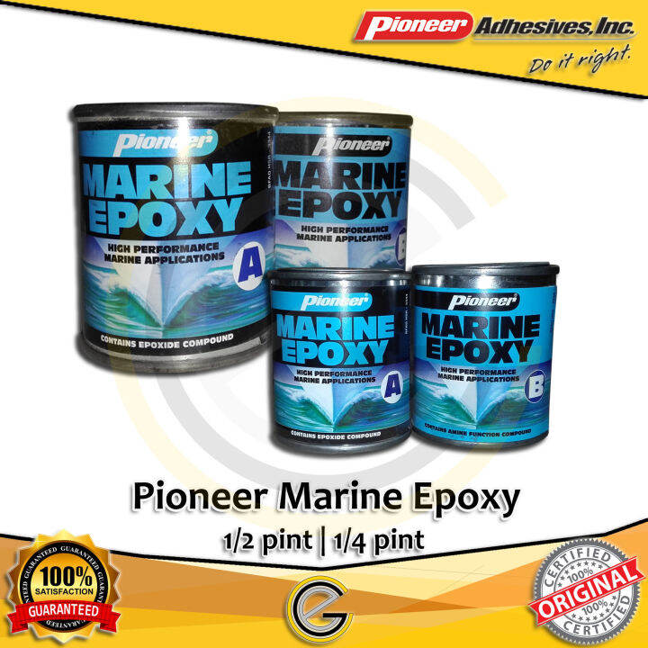 Pioneer Marine Epoxy High Performance Marine Applications (set) [1/2 pint | 1/4 pint] | Lazada PH