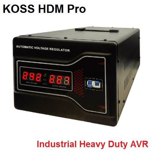 1KVA - 5KVA KOSS HDM Pro Series Heavy Duty Industrial Automatic Voltage ...