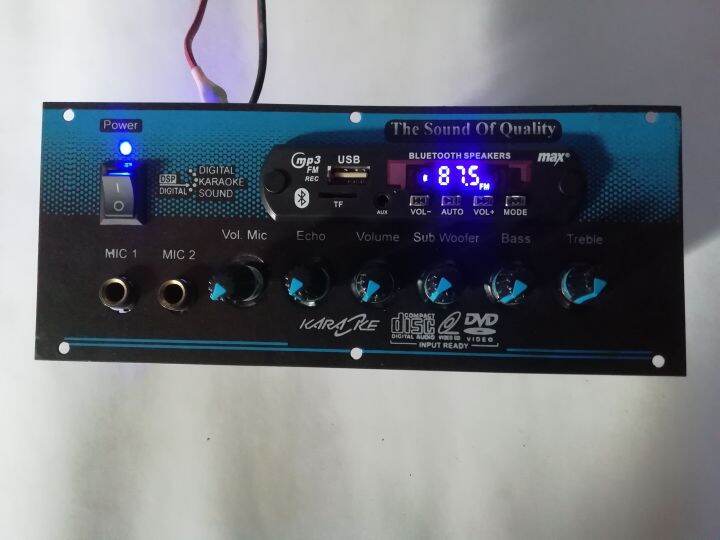 KIT HYBRIS Plus PANEL, TONE CONTROL STEREO SUBWOFER - ECHO DIGITAL ...