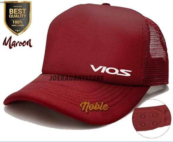 Topi TRUCKER VIOS MAROON JK | Lazada Indonesia