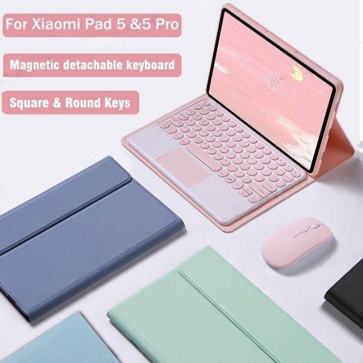 XiaoMi Pad 5 Keyboard Case for Xiaomi pad 5&5 pro Bluetooth Keyboard ...
