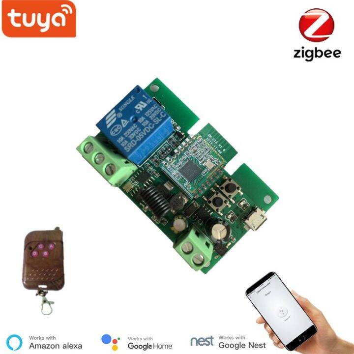 Tuya Zigbee Jog Inching Switch Module ,USB 5V 7-32V DIY Smart Switch ...