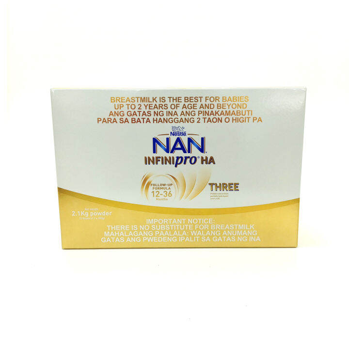 NAN InfiniPro HA Three Milk Supplement for Children 1 - 3 Years Old 2 ...