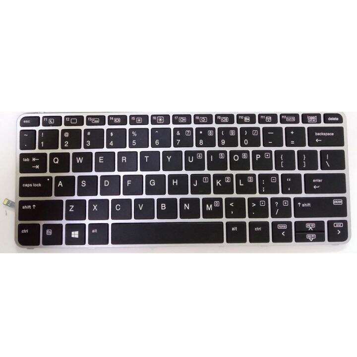 Laptop Keyboards US English Layout for HP EliteBook 820 G3 820 G4 725 ...