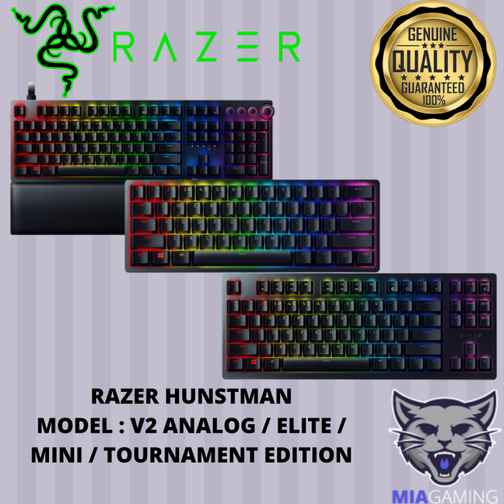 RAZER HUNTSMAN - V2 ANALOG / ELITE / MINI / TOURNAMENT EDITION | Lazada