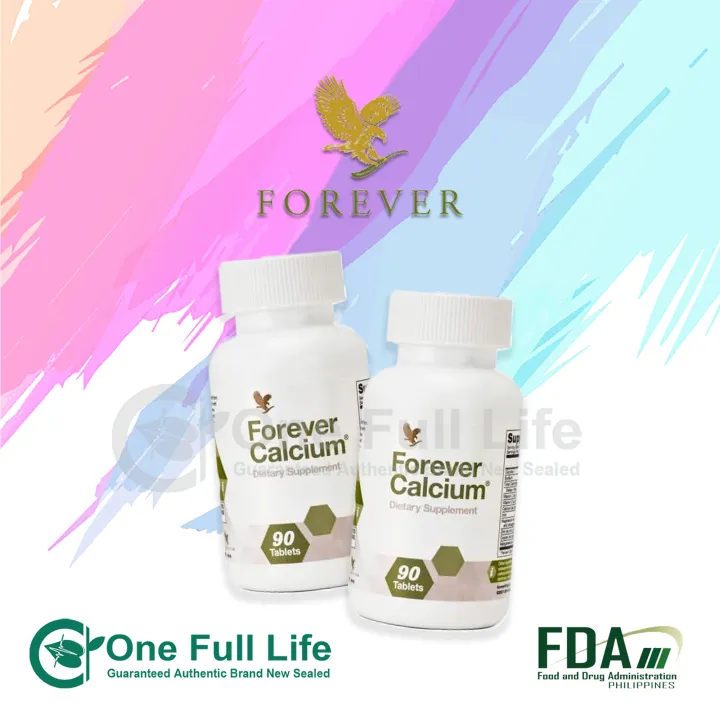 Forever Calcium 90 Tablets x 2 BOTTLES | Lazada PH