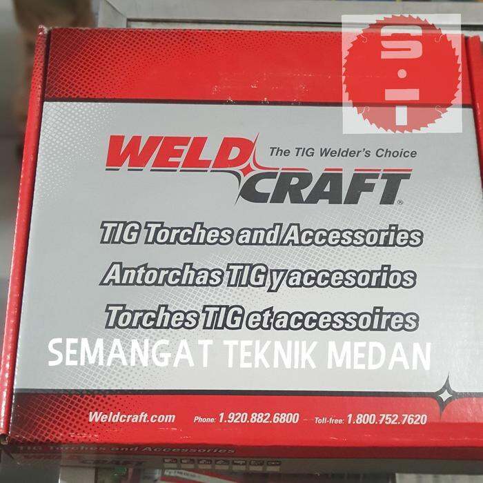 WP17 STANG LAS ARGON TIG TORCH WP17V-25-2 17 V 150A WELDCRAFT MILLER ...