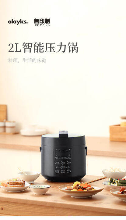 Japanese Original Electric Pressure Cooker Household 2L Smart Small ...
