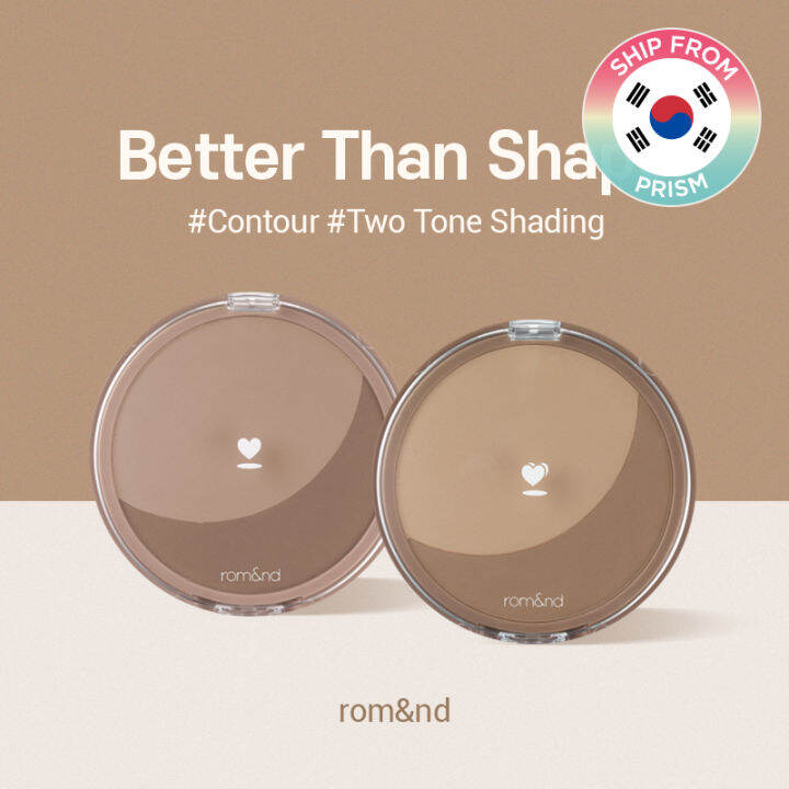 rom&nd Better Than Shape / Contour, Shading from PRISM | Lazada