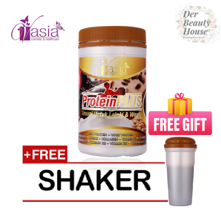 V'ASIA PROTEIN PLUS WEIGHT GAINER + free gift | Lazada