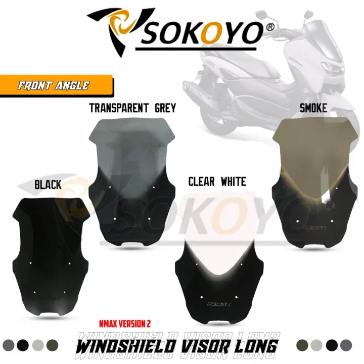 【factory outlet】 TOP1 1 pc Visor Yamaha NMAX 2021 v2 Windshield ...