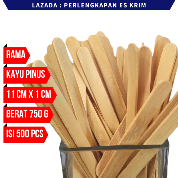 STIK ES KRIM UNTUK MAINAN - HARGA STIK ES KRIM PER PACK (RAMA) | Lazada ...