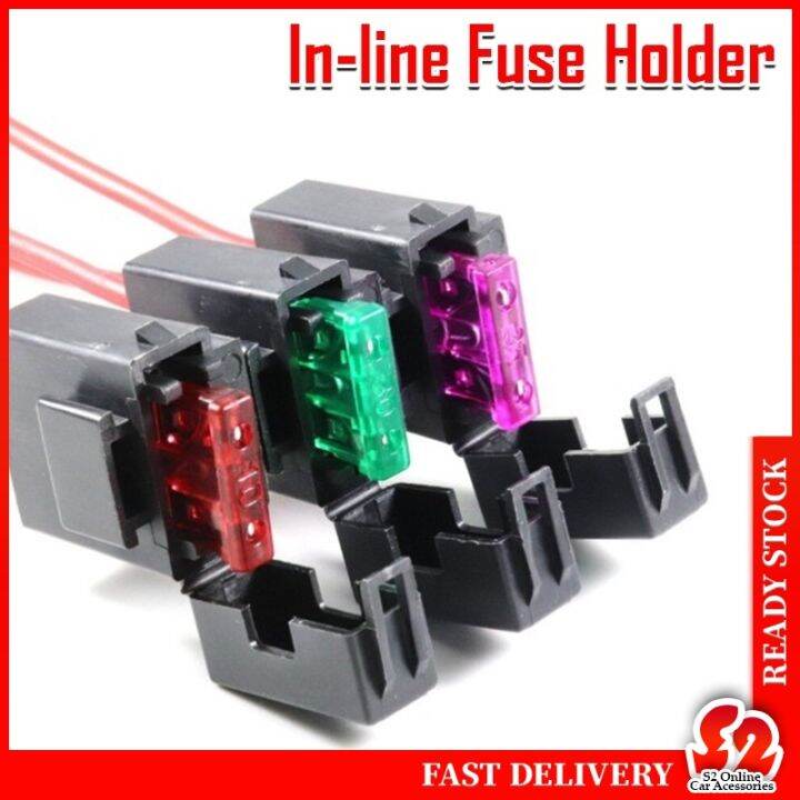 In-line Fuse Holder Box In-line Plug In Fuse Holder | Lazada