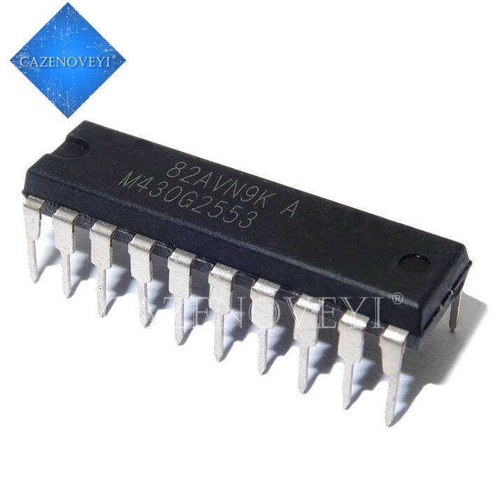 2pcs/lot MSP430G2553IN20 MSP430G2553IN MSP430G2553 M430G2553 DIP-20 In ...