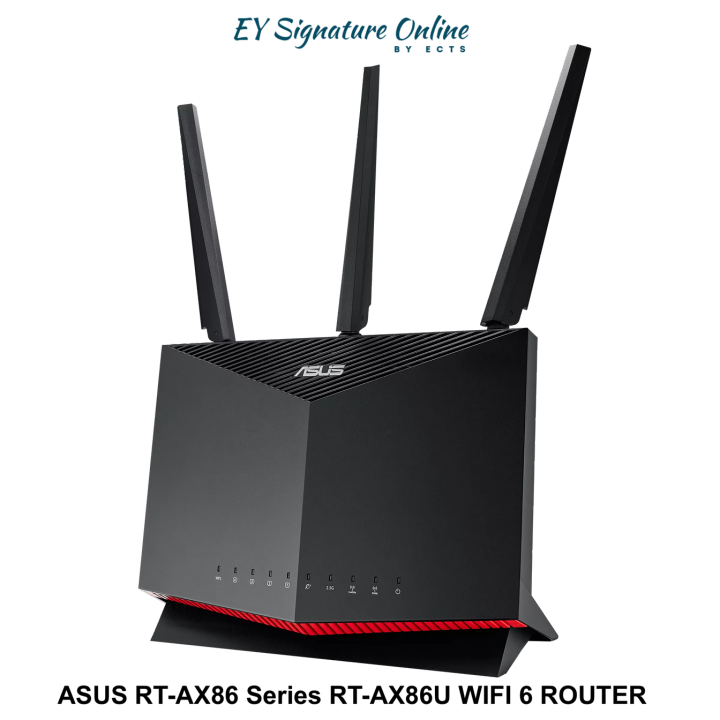 ASUS RT-AX86U AX5700 Dual Band WiFi 6 Gaming Router | Lazada