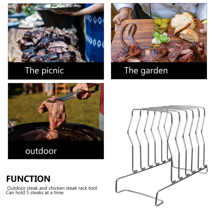 Detachable Sous Vide Steak Rack 304 Stainless Steel Divider Steak ...