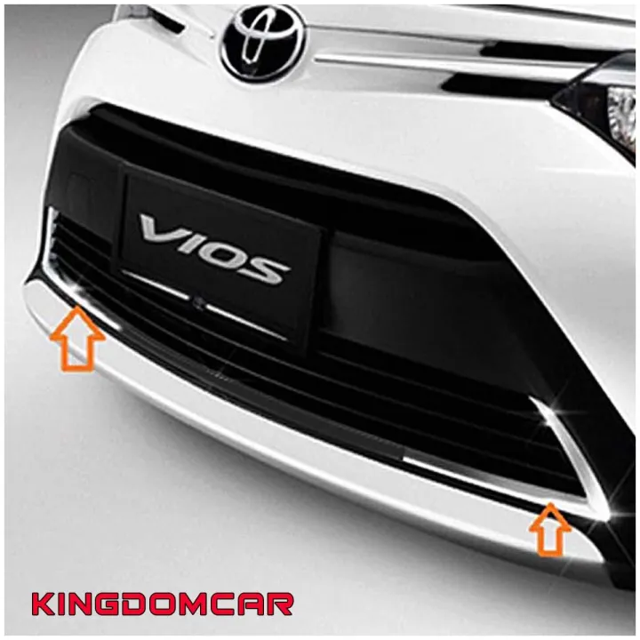 Lower Grill Trim for Toyota Vios 2013 2014 2015 2016 2017 ( Chrome ...