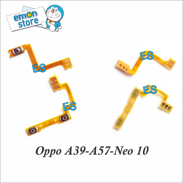 Flexible Tombol Power On Off Flexibel Volume Oppo A39 A57 Neo 10 | Lazada Indonesia
