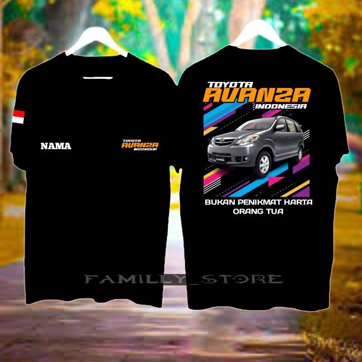 KAOS DRIVER AVANZA TERBARU CLUB MODIFIKASI BISA TAMBAH NAMA SENDIRI BUKAN PENIKMAT HARTA ORANG ...