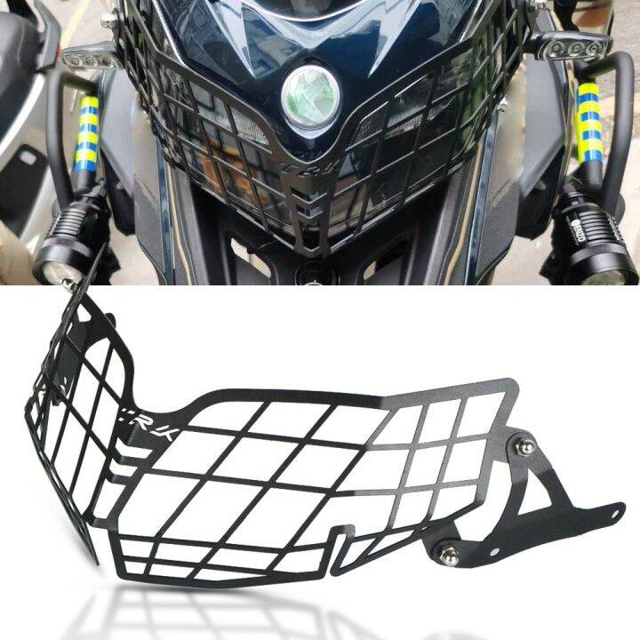 Motorcycle Headlight Headlamp Grille Shield Guard Cover Protector For ...
