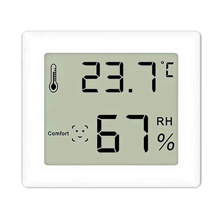 LCD Digital Hygrometer Indoor Electronic Temperature Humidity Meter ...