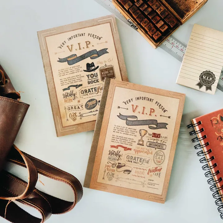 Papemelroti VIP Very Important Person Notebook, Notepad | Notebooks ...