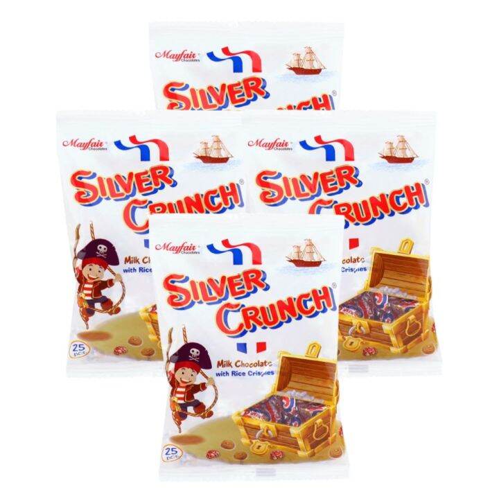 Mayfair Silver Crunch 25pcs - Pack of 4 | Lazada PH