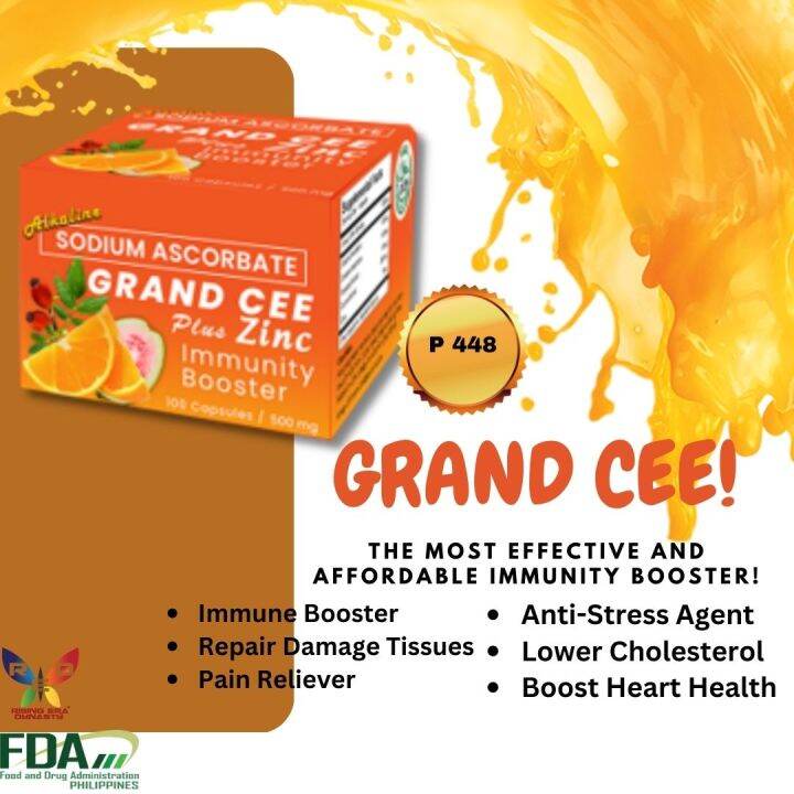 Grand Cee Plus Zinc | Lazada PH