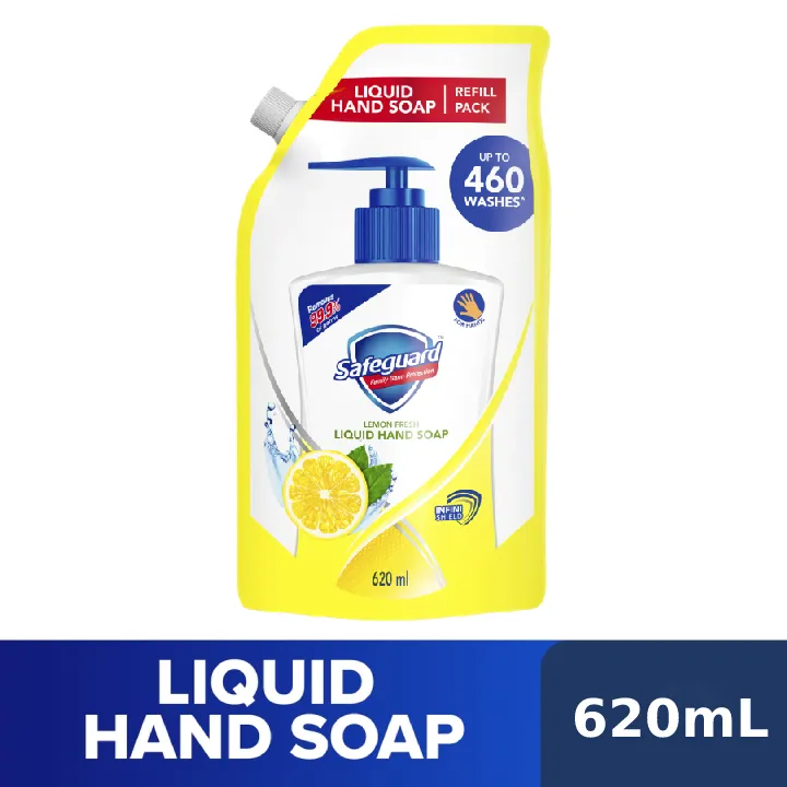 Safeguard Lemon Fresh Liquid Hand Soap 620ml Refill Pack Lazada Ph