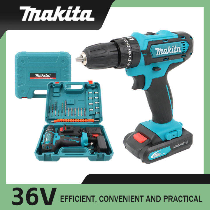 Original MAKITAs 36V Cordless Compact Driver Drill Cordless Percussion ...