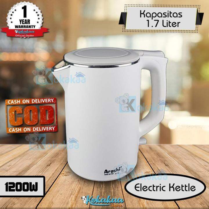 Arashi MILK TEA Kettle Listrik / Teko Listrik Ceret Pemanas Air ...