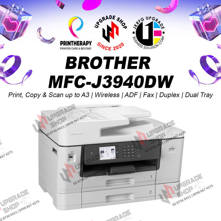 Brother MFC-J3940DW Inkjet Printer J3940 3940 | Lazada PH
