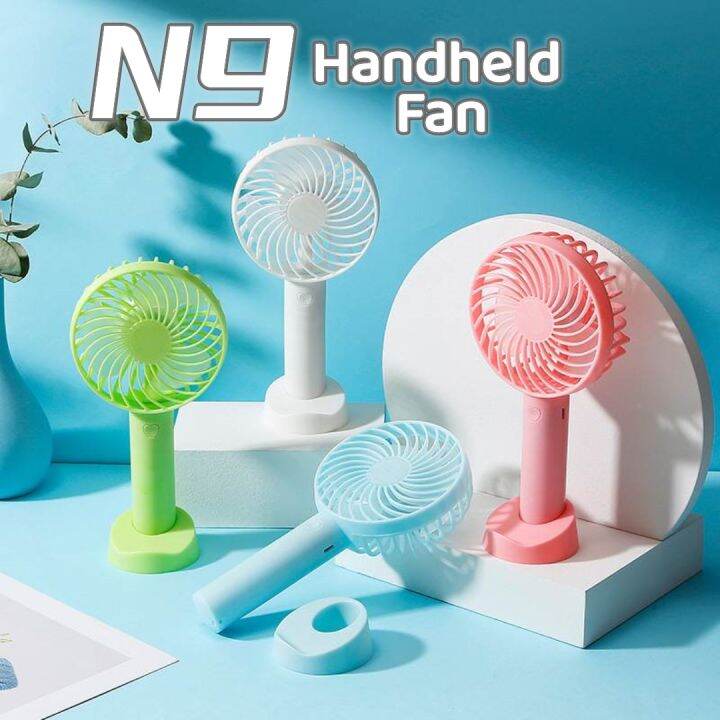 Portable N9 Handheld Mini Fan Small Fan Dormitory Desk Surface USB ...