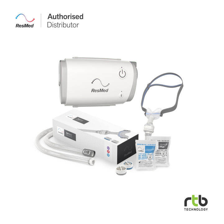 ResMed Auto CPAP Machine Set รุ่น AirMini AutoSet W APAC + N30 AirMini ...