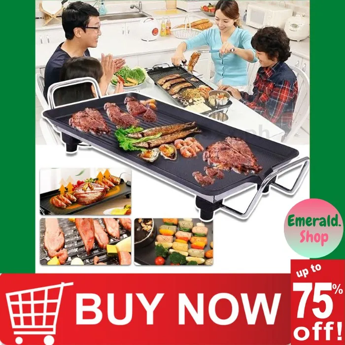 Emerald.Shop - Electric Grill All in One Flat Samgyup Multi Functional ...
