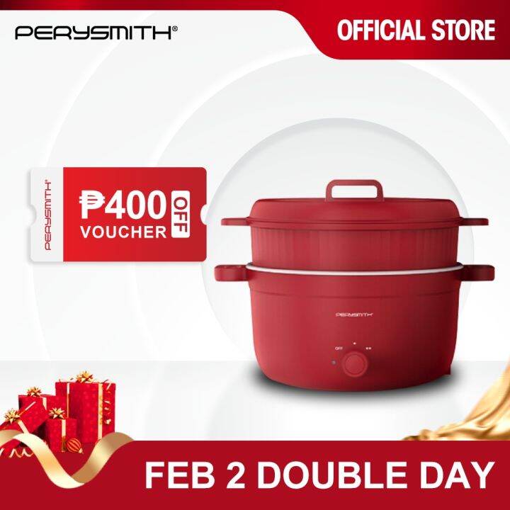 PerySmith 4L 2in1 Multi Cooker Signature Series SN1100 | Lazada PH