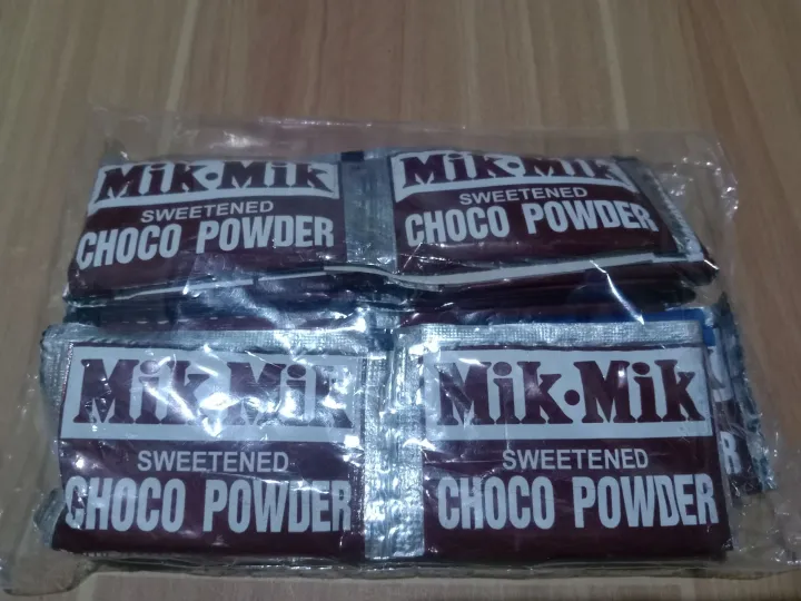 Mik Mik Sweetened Chocolate, Ube and Milk Powder 20 pcs per pack ...