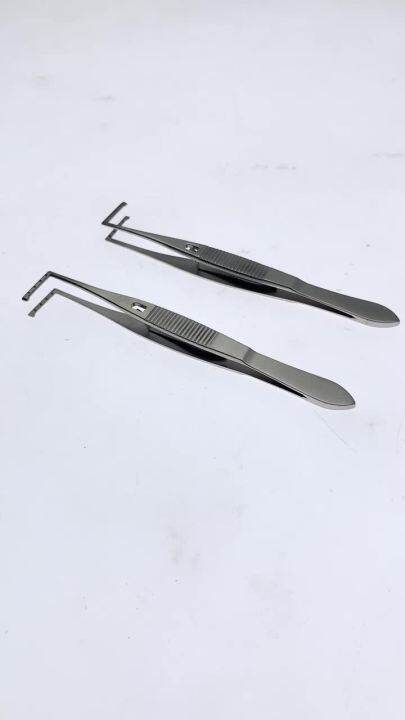 Ophthalmic Strabismus Forceps Reusable 110mm Eye Surgical Tweezers ...