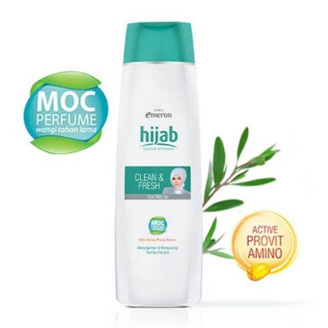 Emeron Hijab Shampoo Clean & Fresh 170ml | Lazada Indonesia