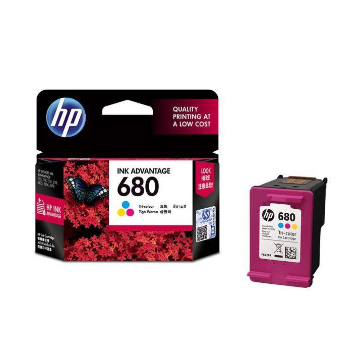 HP 680 Ink Tri-Co F6V26AA SP2-001754 | Lazada.co.th