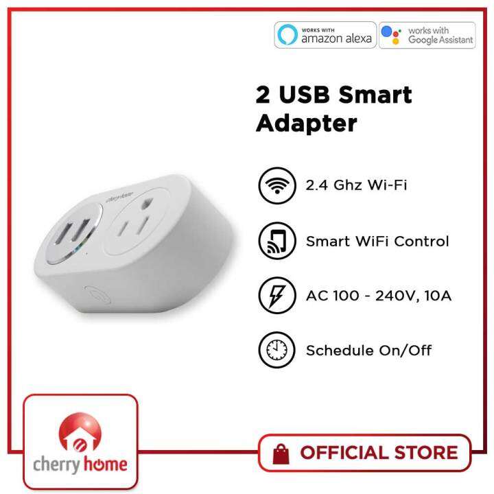 Cherry Home 2 USB Smart Adapter | Lazada PH