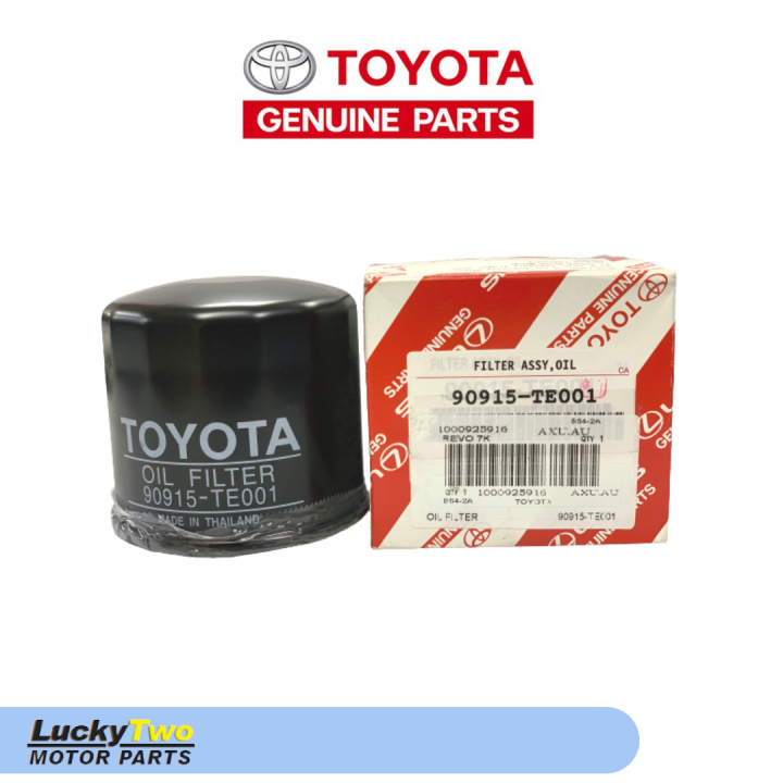 Toyota Genuine Parts Oil Filter 90915-TE001 for Revo, Tamaraw FX, Lite ...