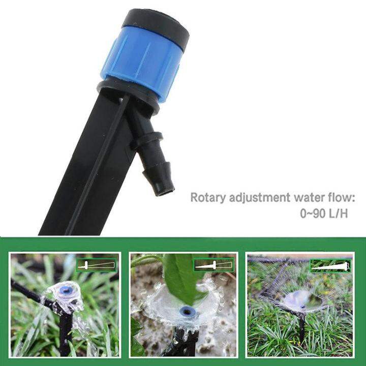 WOWHouse Stor 360 Degree Drip Emitter Easy Insert Watering Connector ...