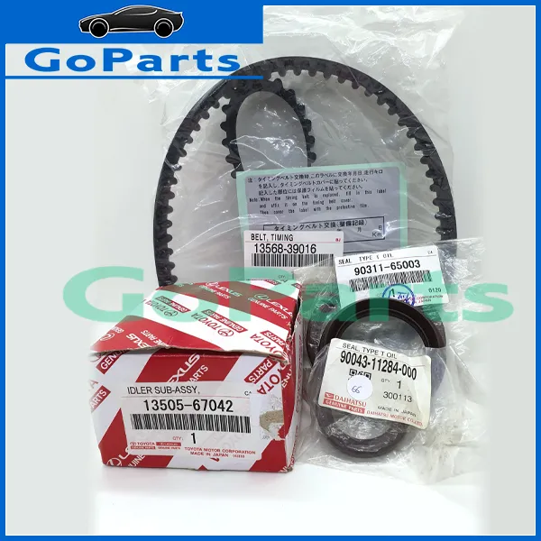 100% ORIGINAL toyota hilux kun25 / kun26 / hiace kdh200 timing belt kit ...
