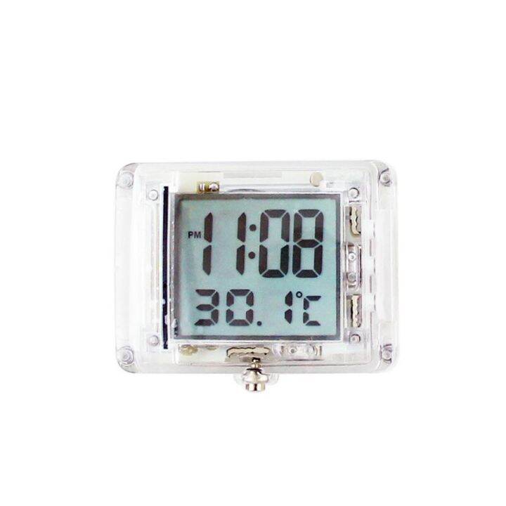 Motorcycle Bike Clock Waterproof Luminous Clock Fahrenheit Thermometer ...