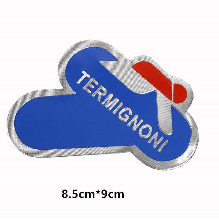 Aluminum 3D Heat-resistant Motorcycle Exhaust Pipe Sticker Cool ...