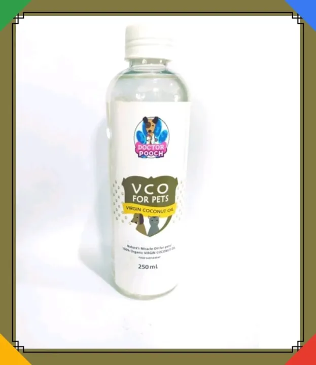 Doctor Pooch VCO (Virgin Coconut Oil) For Pets (250mL) - 100% Organic ...