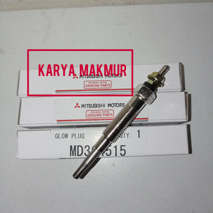 BUSI PEMANAS GLOW PLUG L300 DIESEL 2500 L200 STRADA TRITON KUDA DIESEL ...