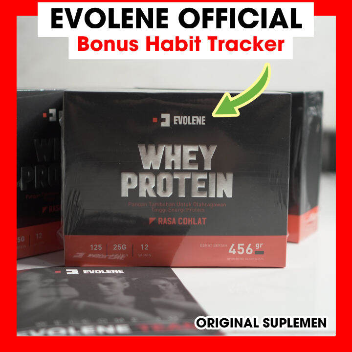 Evolene Whey Protein 12 Sachet 12sachet Evowhey Fitness Gym Suplemen ...